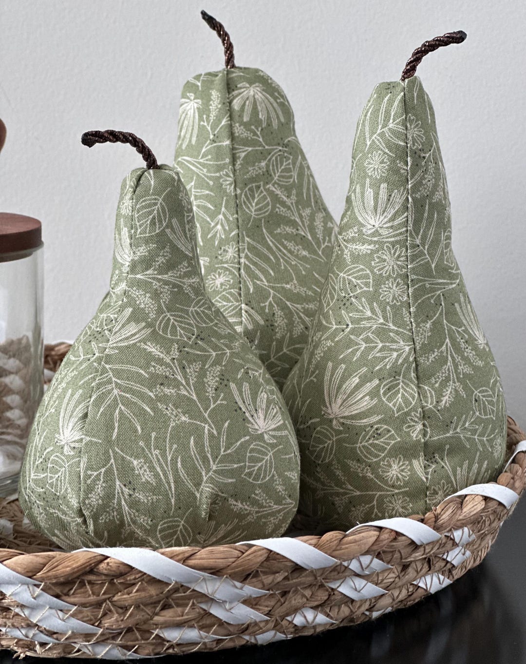 Plush Pears Set of 3 Shelf Tray Decor - Etsy