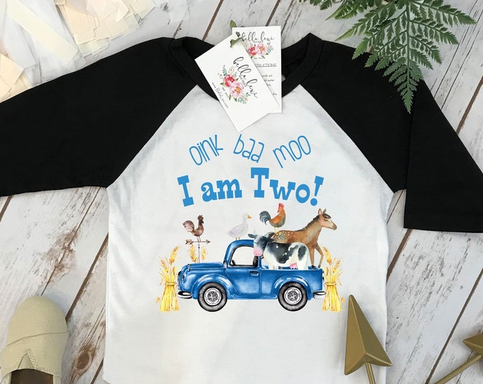 Second Birthday, Oink Baa Moo, Farm Birthday, Oink Moo Turning Two, 2nd ...