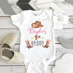 Cowgirl Onesie®, First Rodeo, Country Baby, Cowboy Party, Rodeo Shirt ...