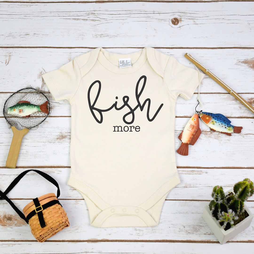 Organic Baby Gift, Fish MORE, Organic Baby Clothes, Baby Shower Gift ...
