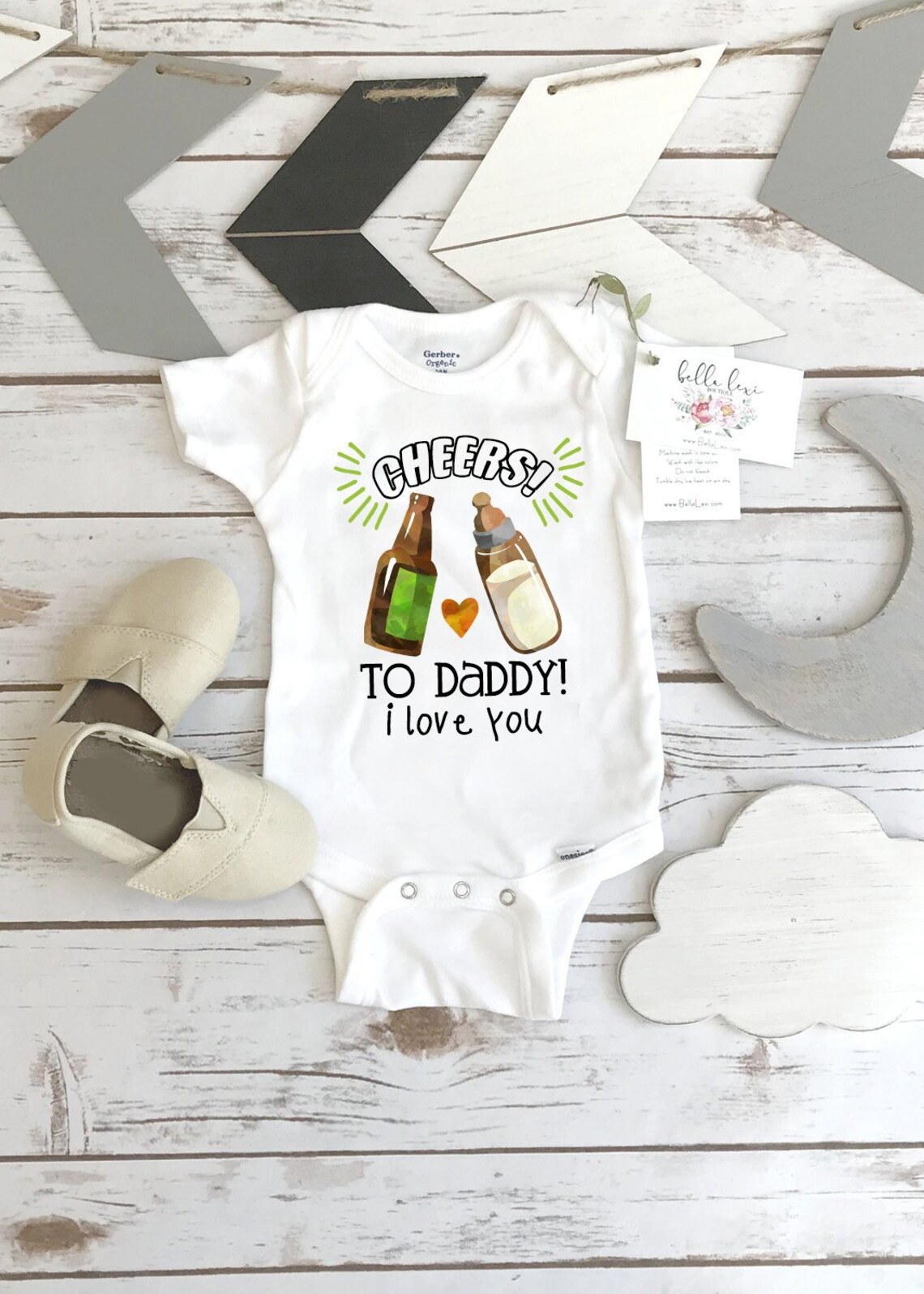 Father's Day, Dad Onesie®, Father Gift From Baby, Father's Day Gift ...