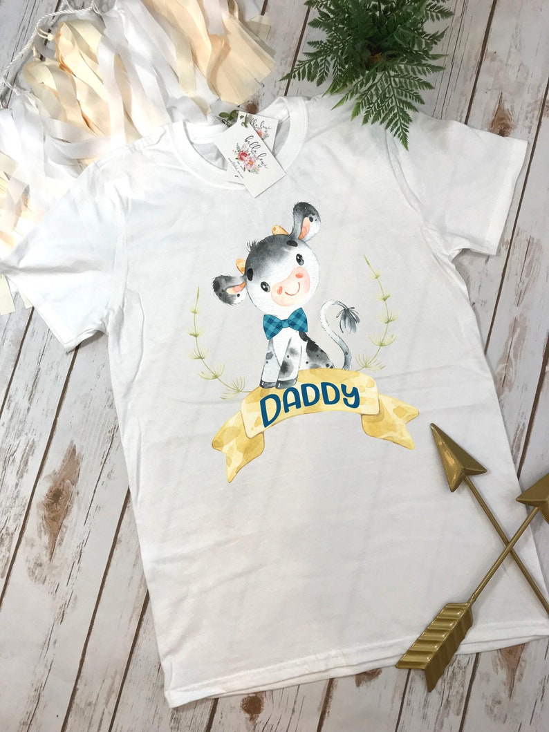 Dad Shirt, Farm Birthday, Oink Moo Turning Two, Farm Birthday, Daddy ...