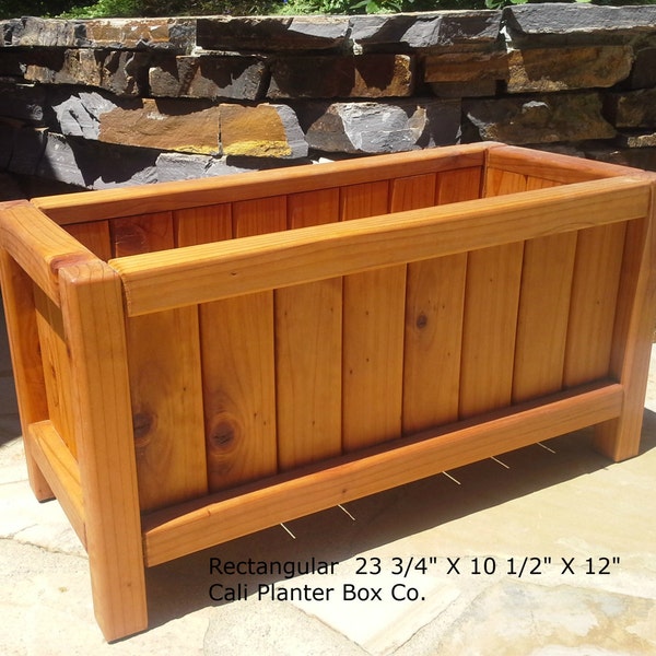 Wooden Planter Boxes - Etsy