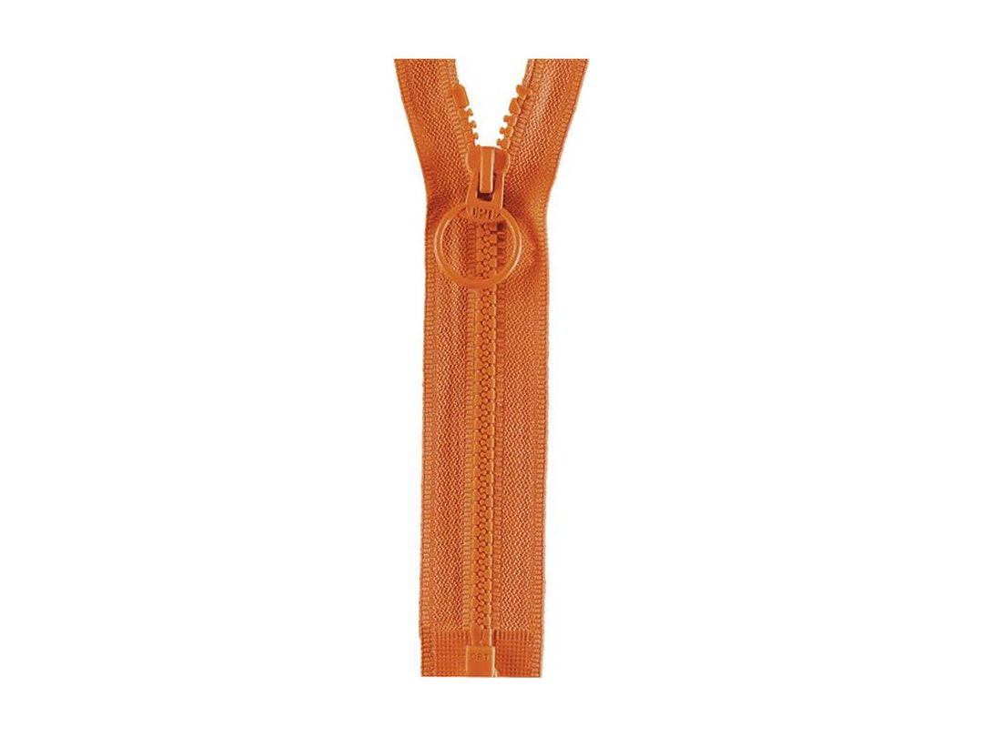 OPTI Zipper 40 Cm P40 Ring Divisible Orange - Etsy