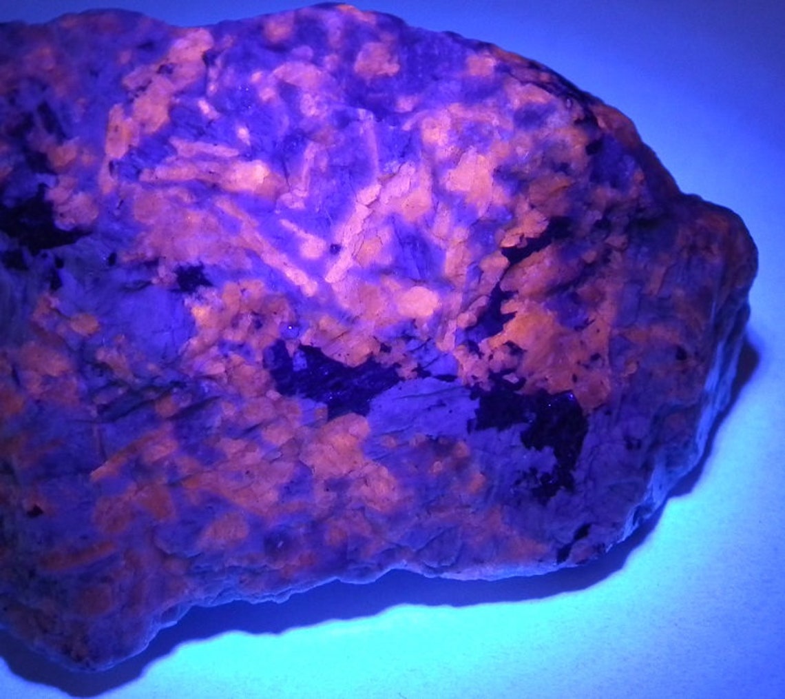 Exceptionally RARE Blue Hackmanite. Rough Mineral Stone. Full - Etsy