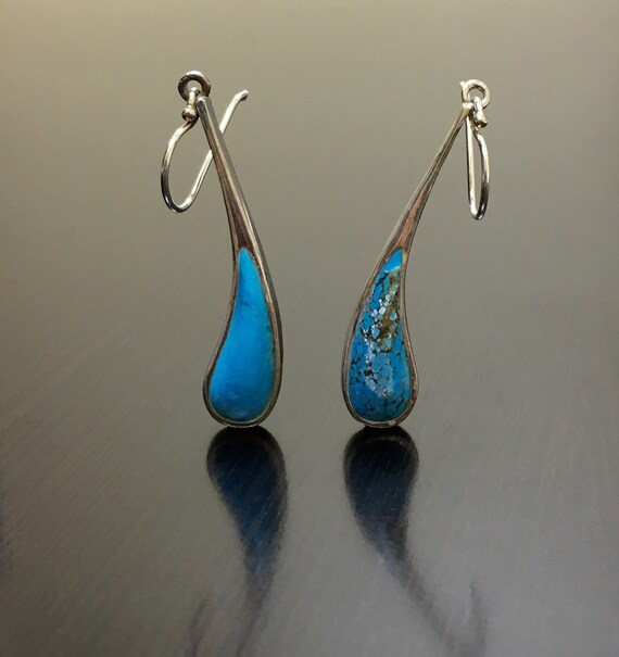 Turquoise earrings etsy store