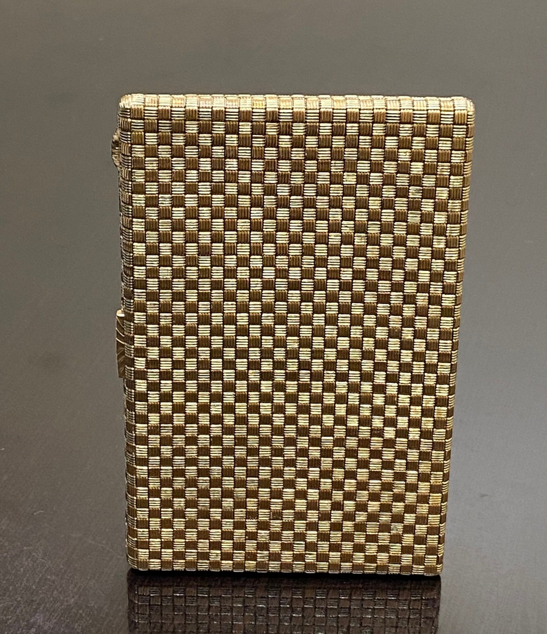 18K Two Tone Gold Buccellati Cigarette Case - M. Buccellati Mid-century ...