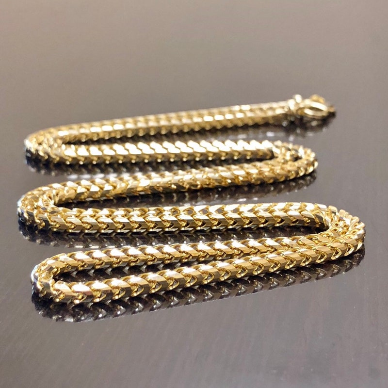 14k Gold Chain - Etsy