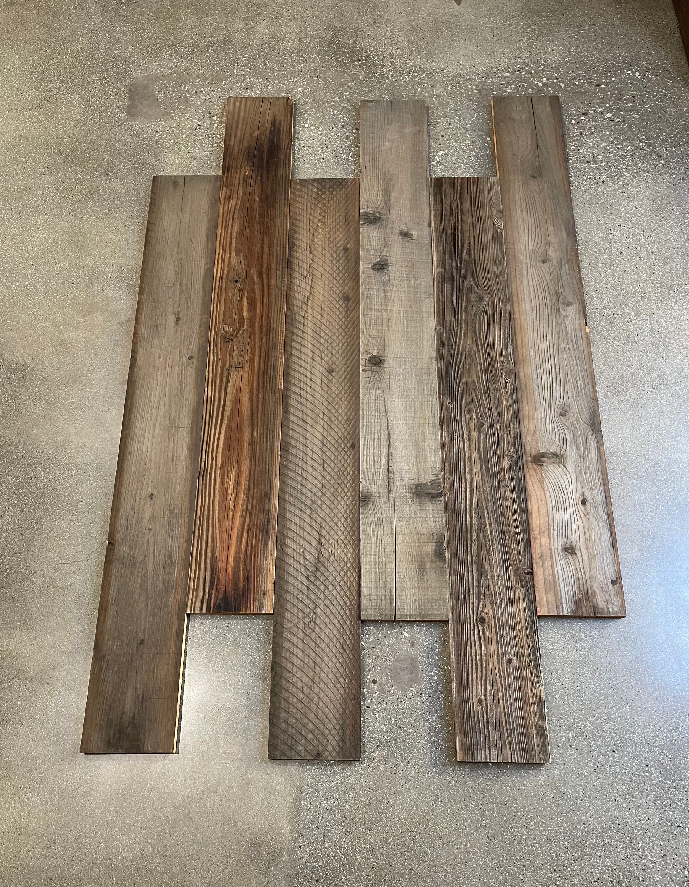 Reclaimed Wood 3/4" THICK Planks Lumber Accent Wall Boards - Ready to ...