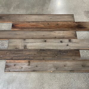 Reclaimed Wood 3/4" THICK Planks Lumber Accent Wall Boards - Ready to ...