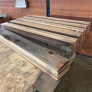 Reclaimed Wood 3/4" THICK Planks Lumber Accent Wall Boards - Ready to ...