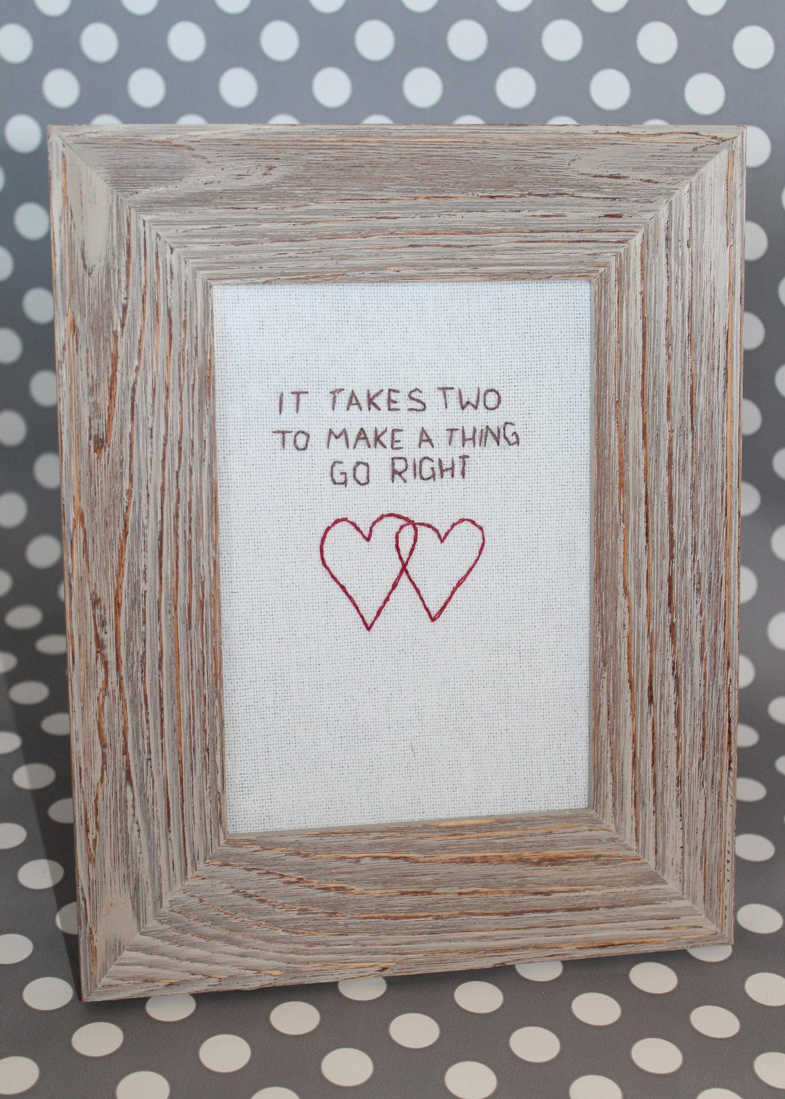 Custom Hand-crafted 5x7 Embroidered Words Lyrics Poems - Etsy