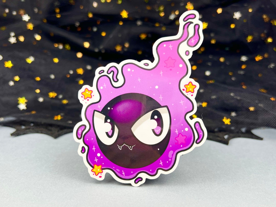 Pokemon Gastly Sticker - Etsy