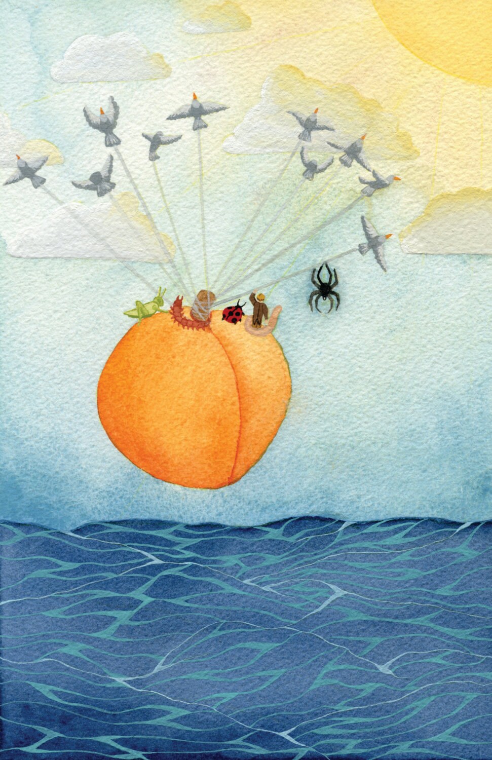 James And The Giant Peach Drawings