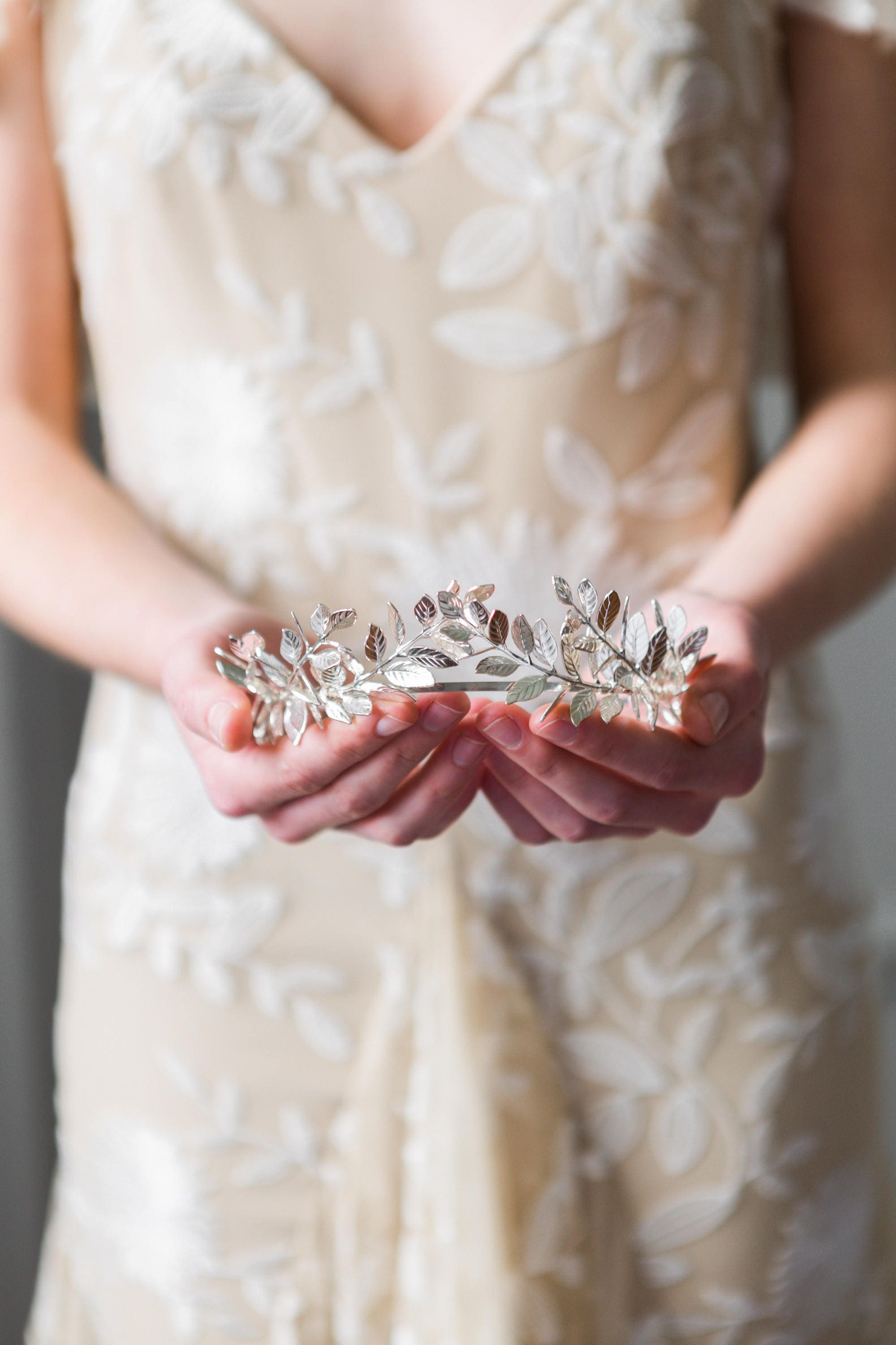 Laurel Leaf Tiara Bridal Crown Bridal Tiara Gold Tiara - Etsy Australia
