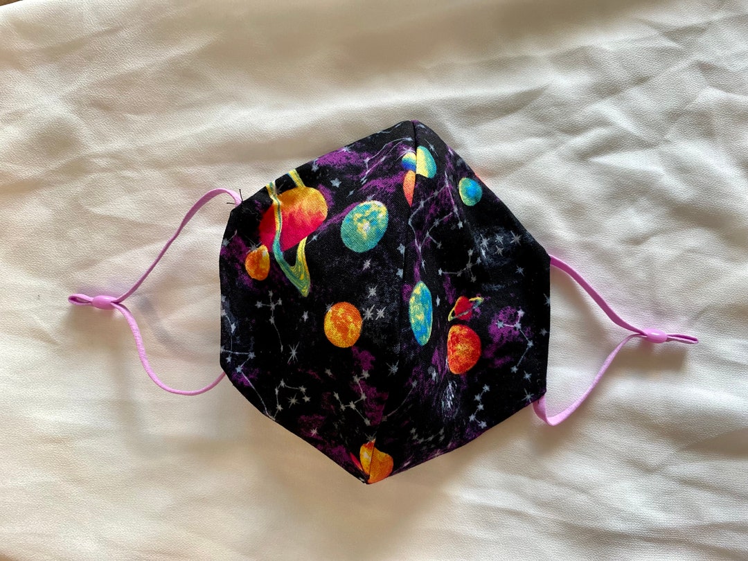 Solar System Face Mask - Etsy
