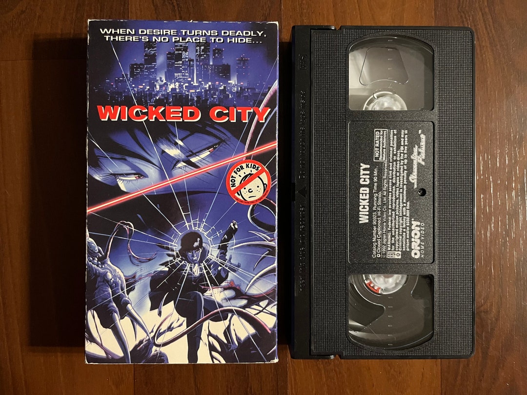 Wicked City 1987 VHS Vintage ANIME VHS English Dubbed - Etsy