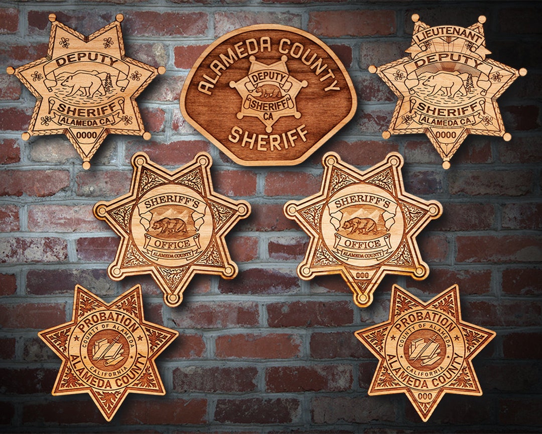 Alameda Co CA Sheriff Badge or Patch Plaque - Etsy