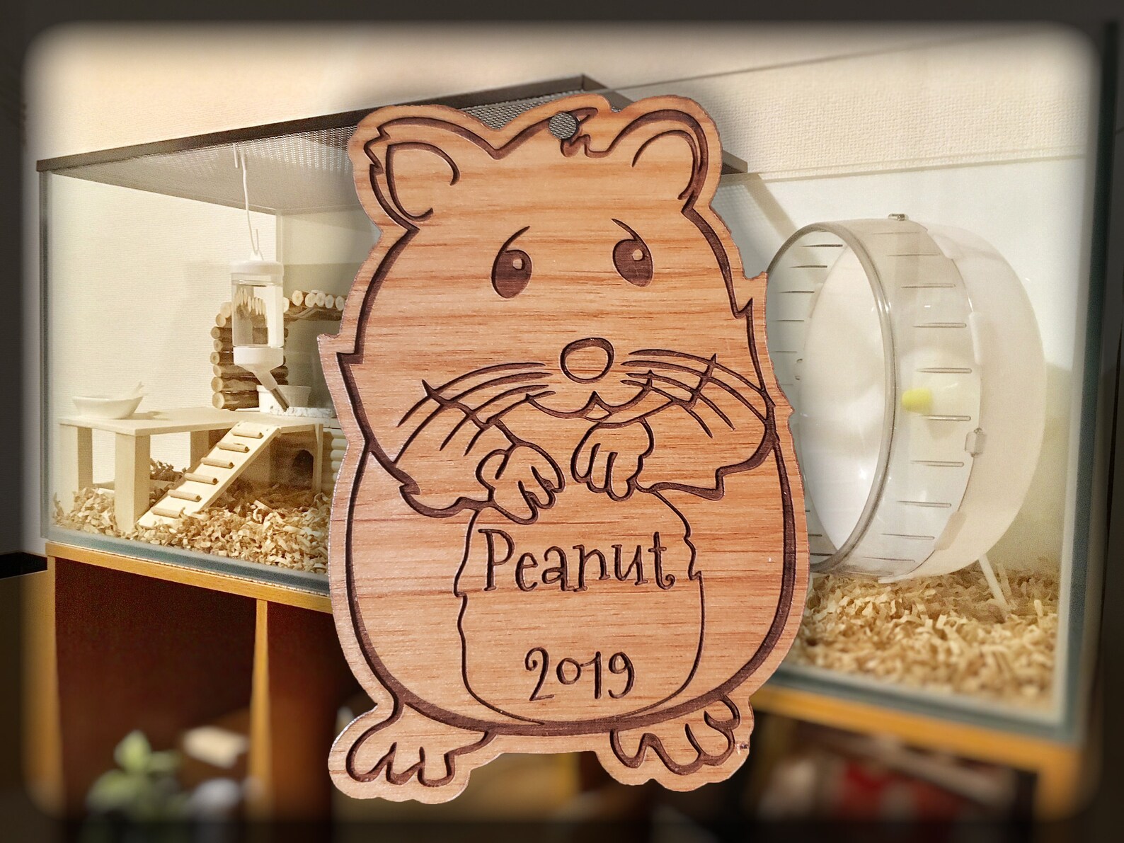 Hamster Christmas Ornament - Etsy