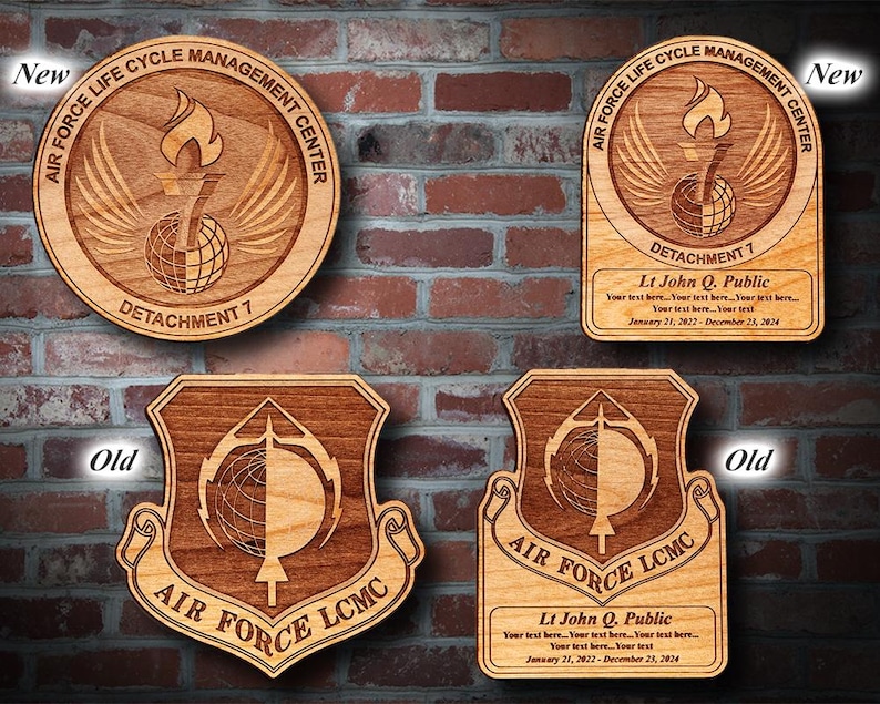 Wooden Misc. Military Patch Plaque #96 - Etsy