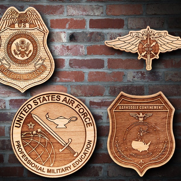 Military Wood Plaque - Etsy