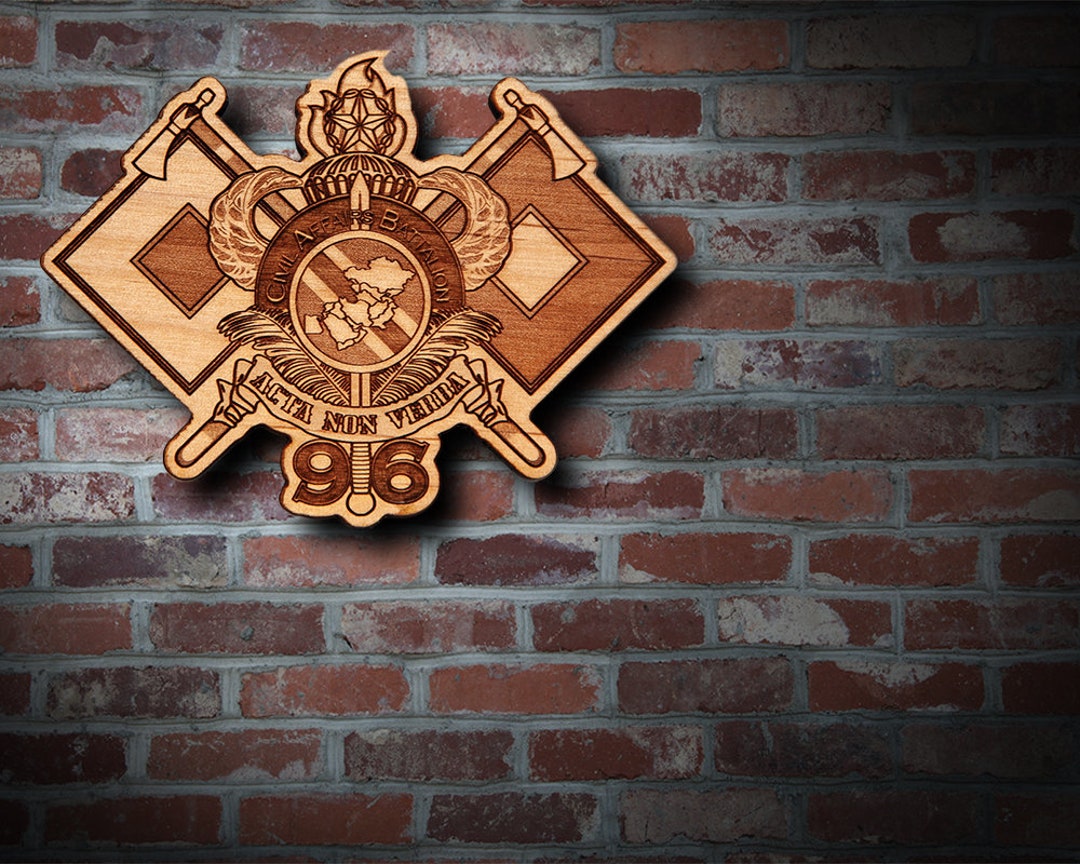 Wooden Misc. Military Patch Plaque 72 - Etsy