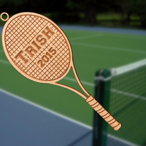 Wooden Tennis Racket - Etsy