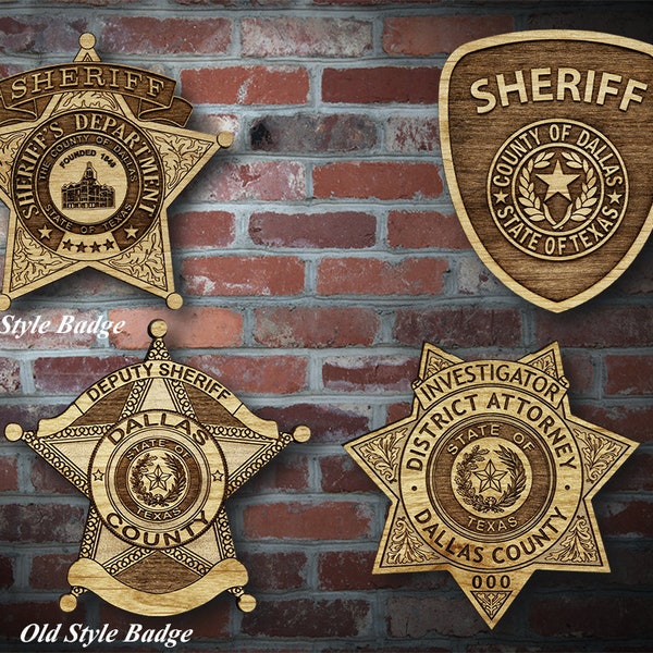Dallas Sheriff - Etsy