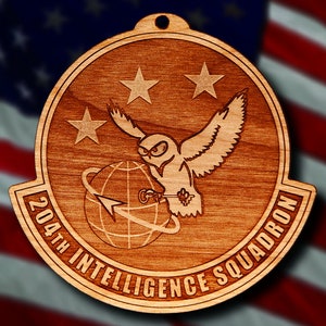 Misc. Wooden Military Badge or Patch Ornament #67 - Etsy