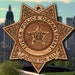 Wooden Tulsa PD Badge or Shoulder Patch Hanging Ornament - Etsy