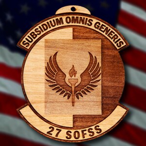 Wooden Misc. Military Patch Ornament 16 - Etsy