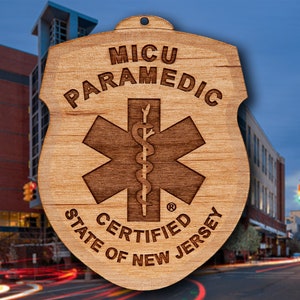 NJ Paramedic - RWJ Uv Hospital Patch Ornaments - Etsy