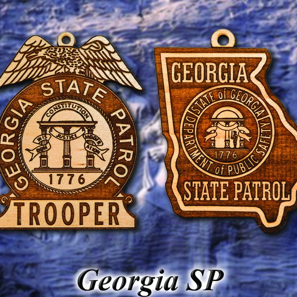 Georgia Police Badge - Etsy