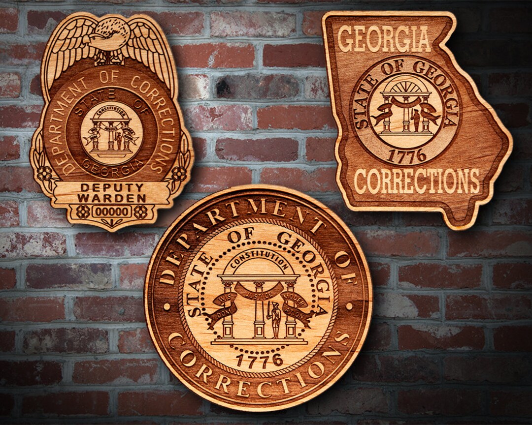 Georgia DOC Badge and Patch - Etsy