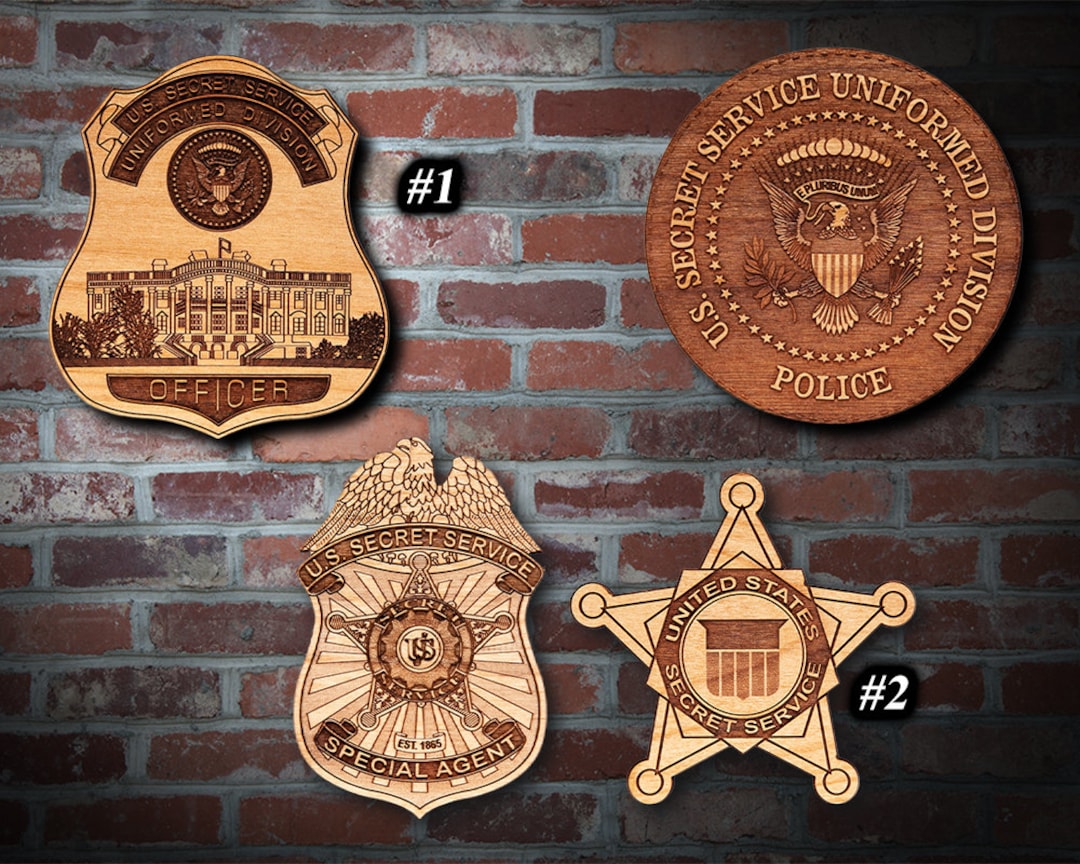 Secret Service Agents Badge