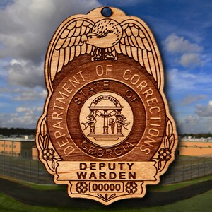 Georgia DOC Badge and Patch - Etsy