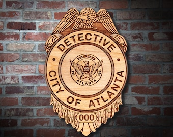 Atlanta Police Badge - Etsy
