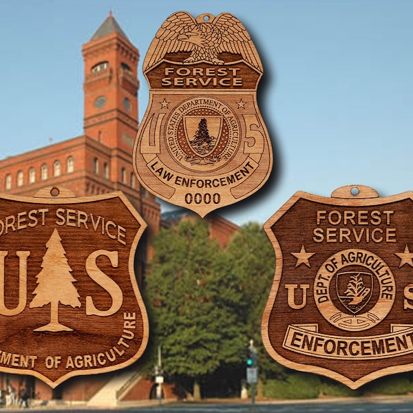 Forest Service Badge - Etsy