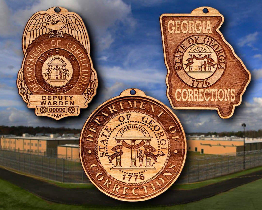 Georgia DOC Badge and Patch - Etsy