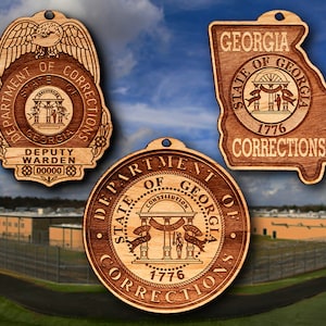 Georgia DOC Badge and Patch - Etsy
