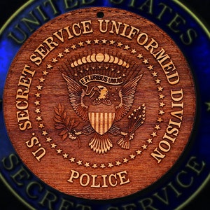 US Secret Service Badge or Patch Ornament - Etsy