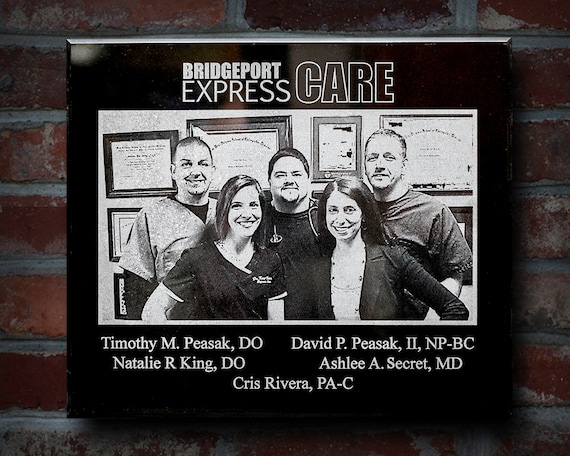 Marble Engraved Plaque for Any Occasion | Etsy