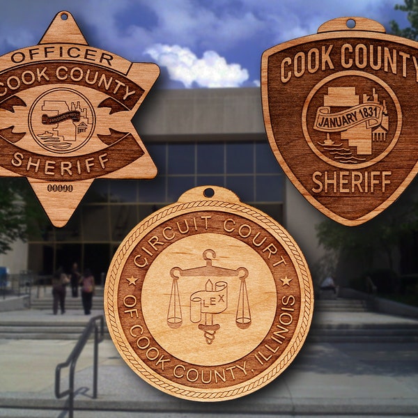 Cook County Sheriff Badge - Etsy