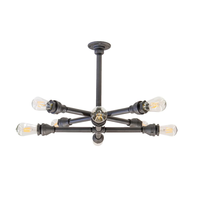 Pipe Chandelier - Etsy