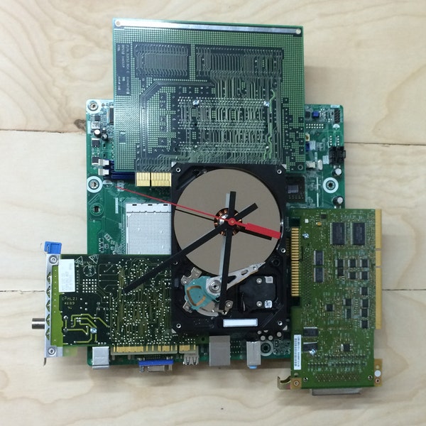 Motherboard Clock - Etsy