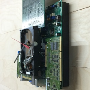 Hard Drive & Motherboard Clock - Etsy