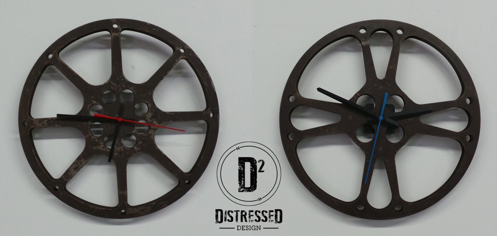 Film Reel Wall Clocks - Etsy