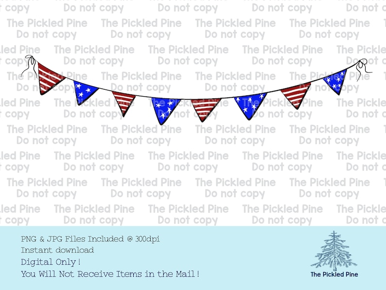 Patriotic Banner Clip Art - Etsy