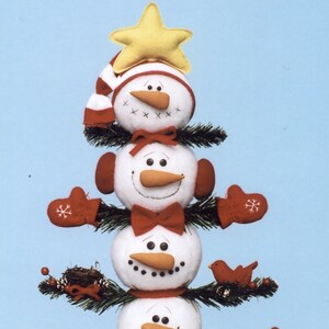 Primitive PATTERN Snowball Tree - Etsy