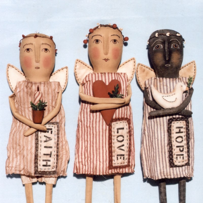 Primitive Angel Patterns - Etsy